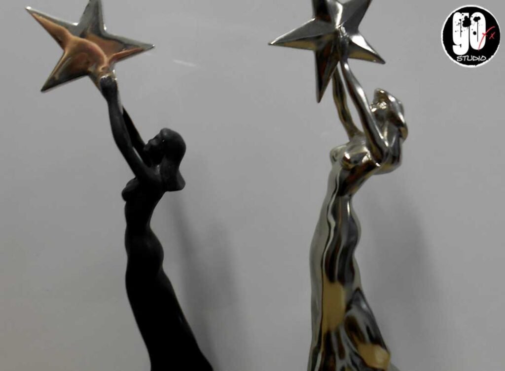 Metal en fundición o electroformado